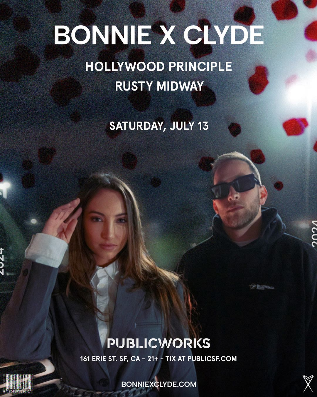 Bonnie X Clyde in San Francisco at Public Works