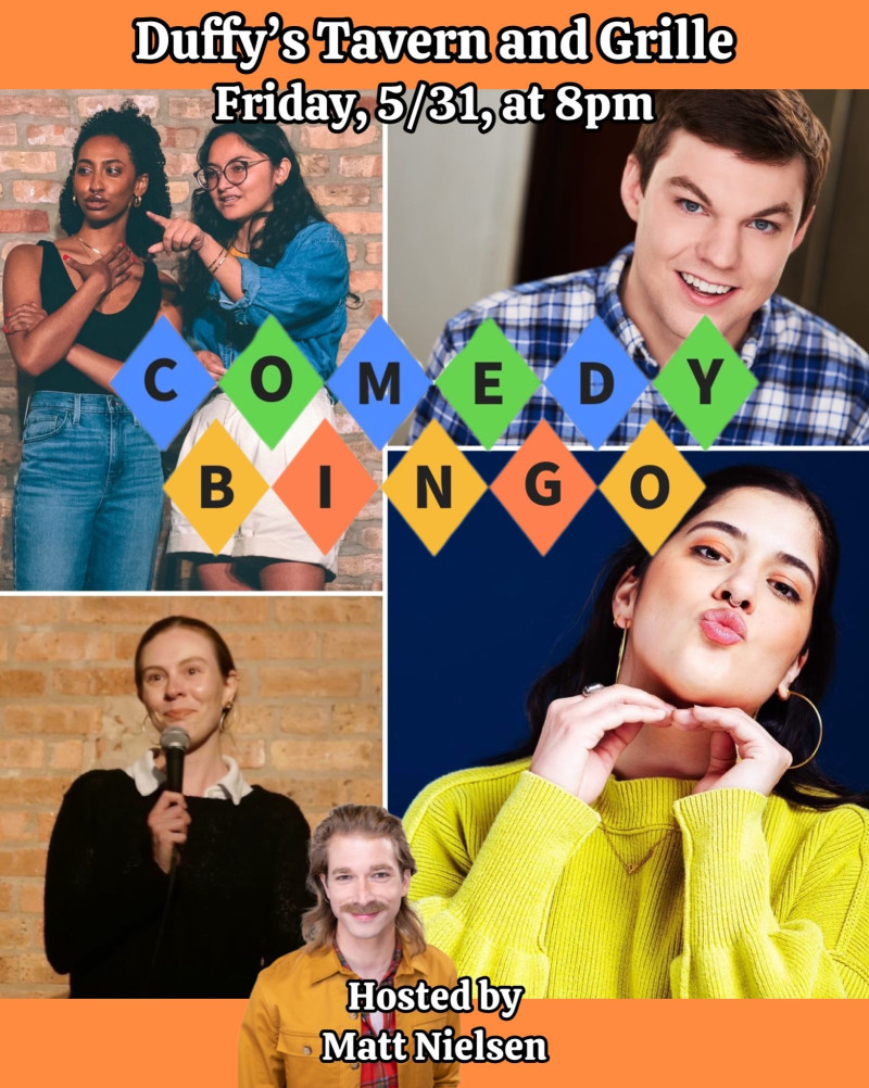 Comedy Bingo in Chicago at Duffy's Tavern & Grille
