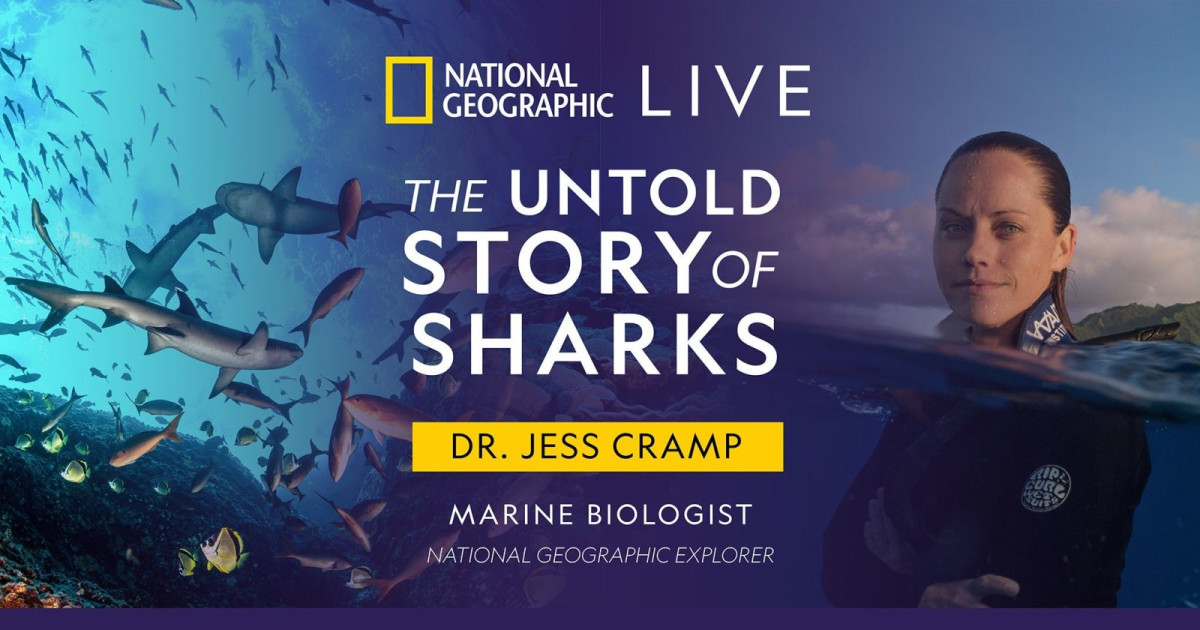 National Geographic Live: The Untold Story of Sharks in