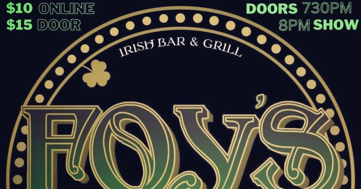 FOYS BOYS 8pm Live Stand-up show in Vancouver at Foy's Irish Bar