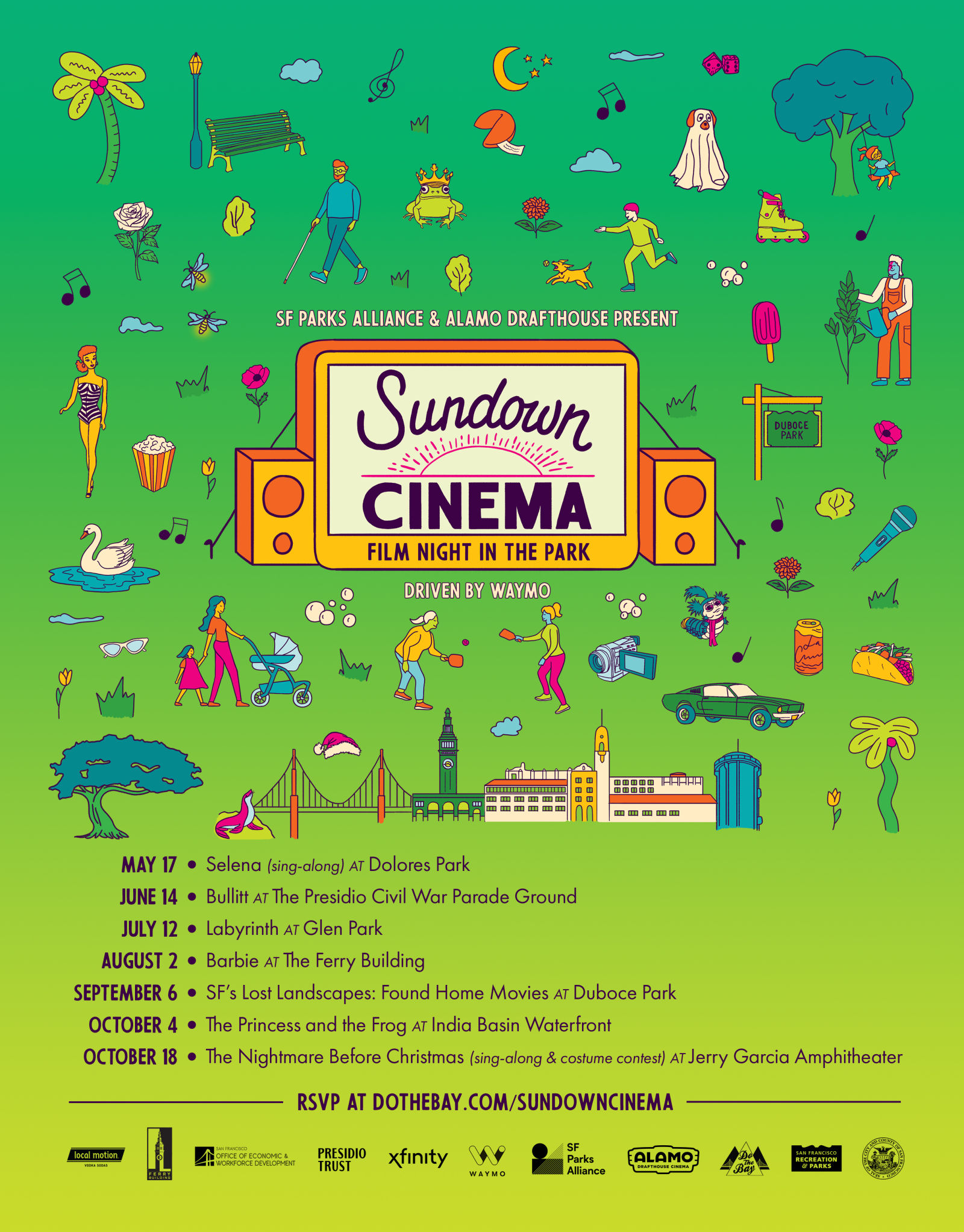 Sundown Cinema: The Nightmare Before Christmas (Sing-Along) in