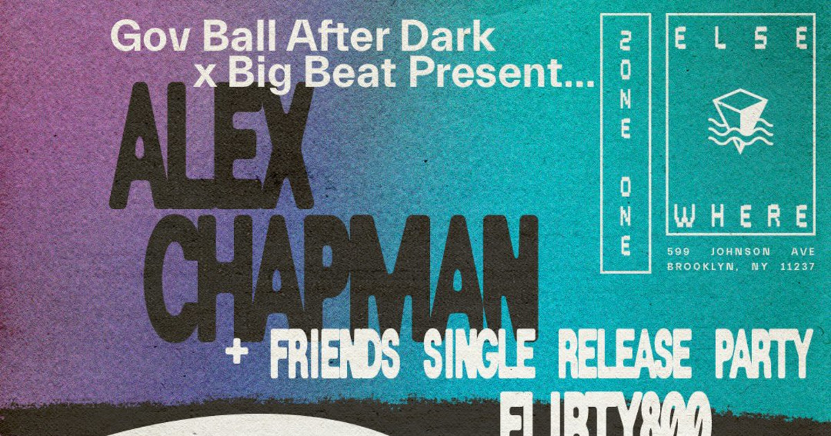 Alex Chapman & Friends Single Release Party, Flirty800, Maude