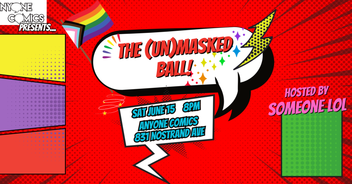 (Un)Masked Ball! Brooklyn Pride Comic Book Fair After Party 2024