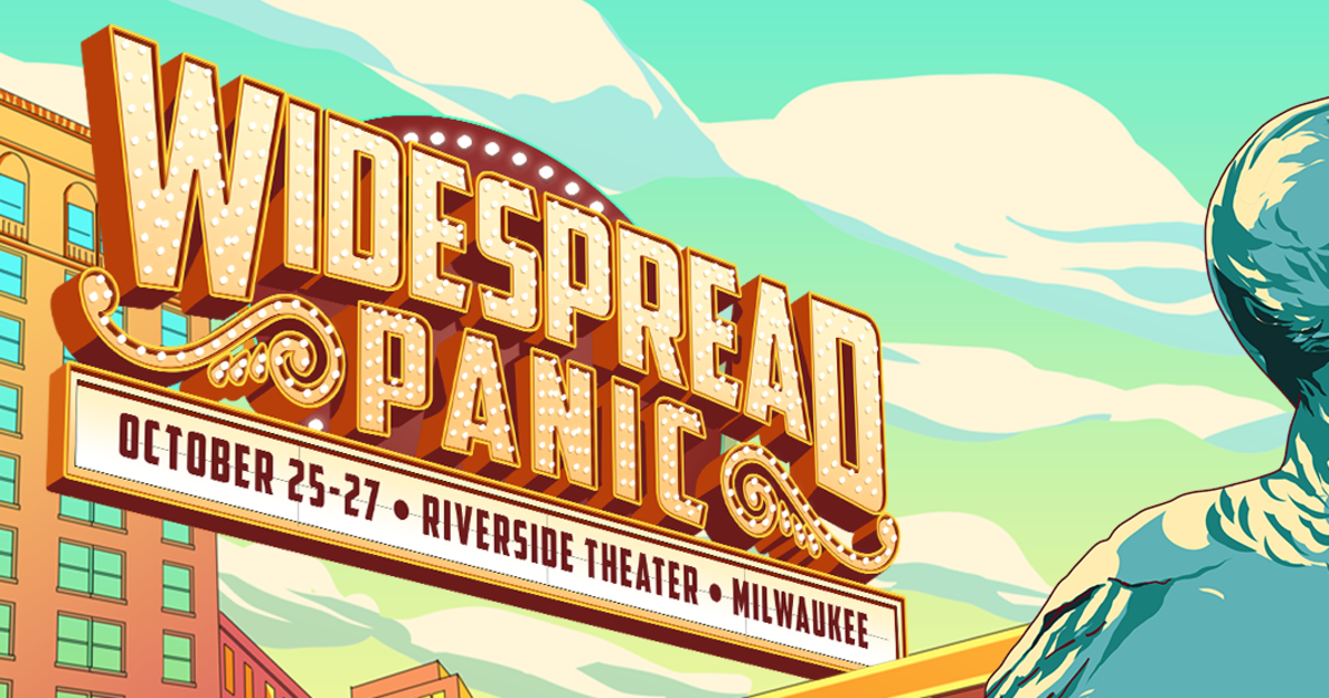 Widespread Panic in Milwaukee at The Riverside Theater