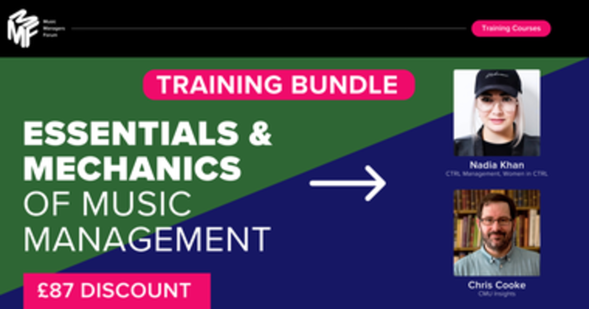 Essentials & Mechanics of Music Management Online Training