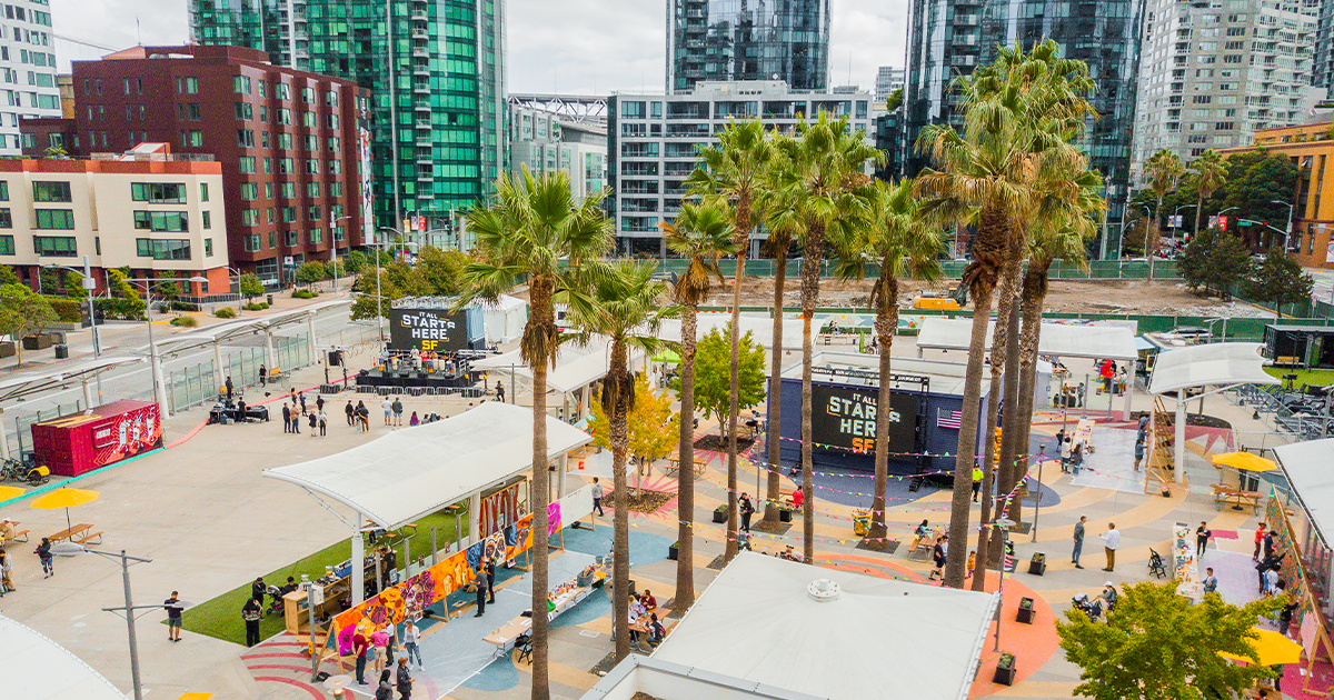 Summer Splash in San Francisco at The Crossing at East Cut
