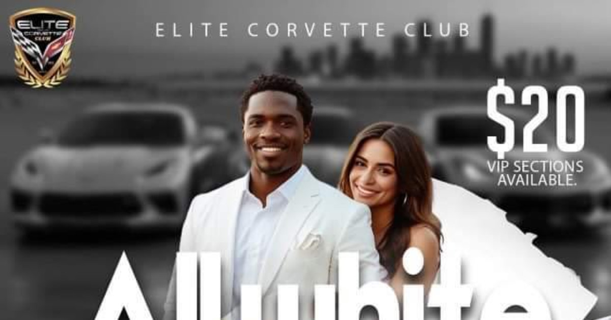 Elite Corvette Club: All White Party in Austin at Embassy Suites