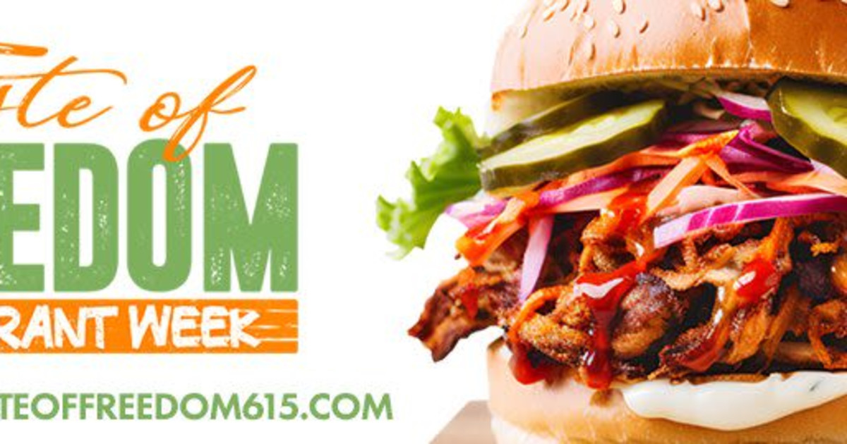 Taste of Freedom Restaurant Week in Nashville at Nashville - TN