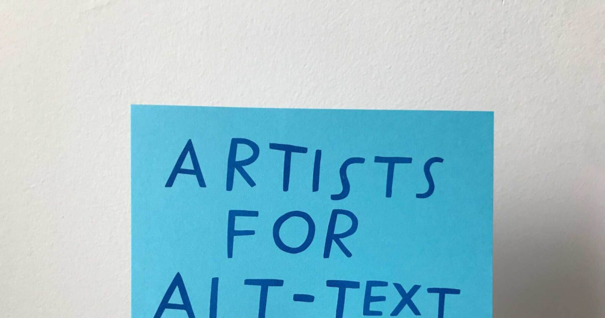 Alt Text as Poetry in New York at The Whitney Museum of American Art