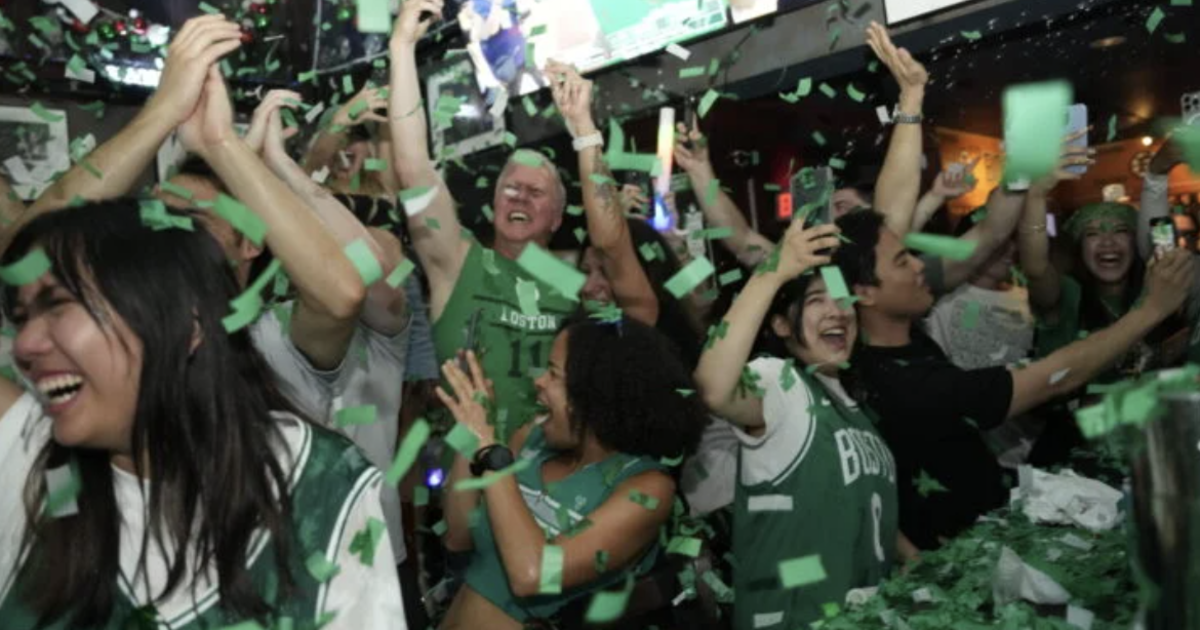 Boston Celtics Victory Parade in Boston at TD Garden