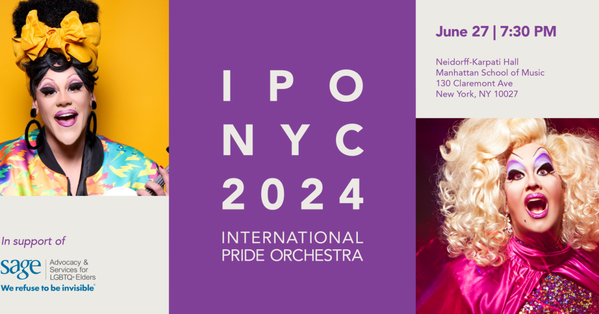 Pride Celebration Concert in New York at Neidorff-Karpati Hall