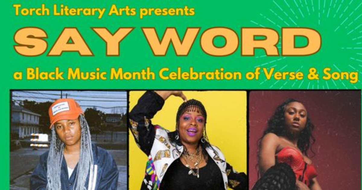 Say Word: a Black Music Month Celebration of Verse & Song in Austin