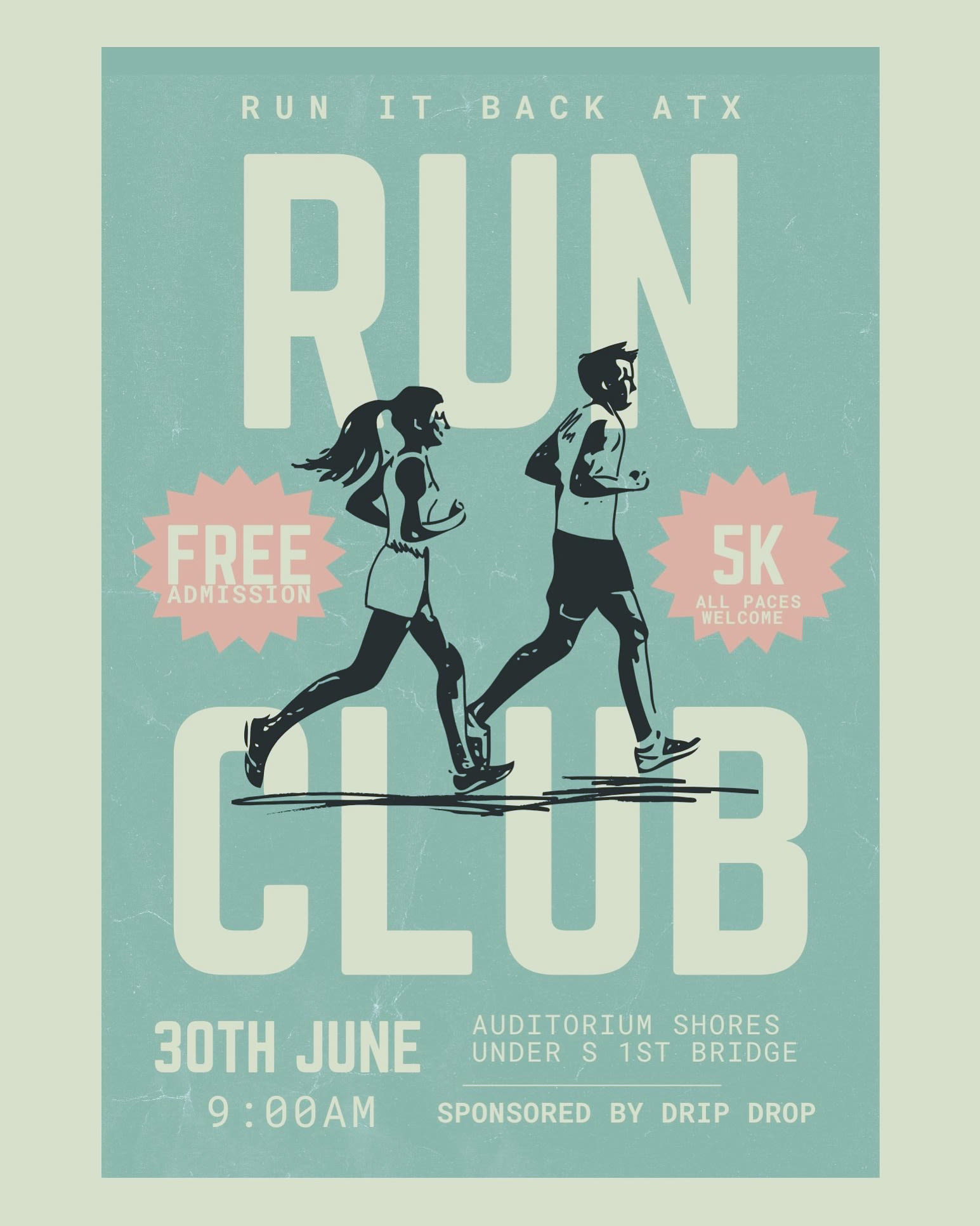 Morning Run Club (All Paces Welcome) in Austin at Auditorium