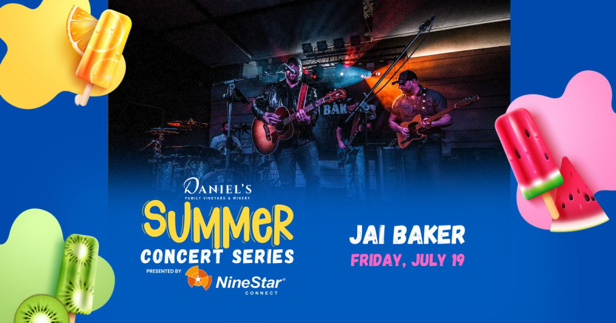 Jai Baker | Summer Concert Series presented by NineStar Connect