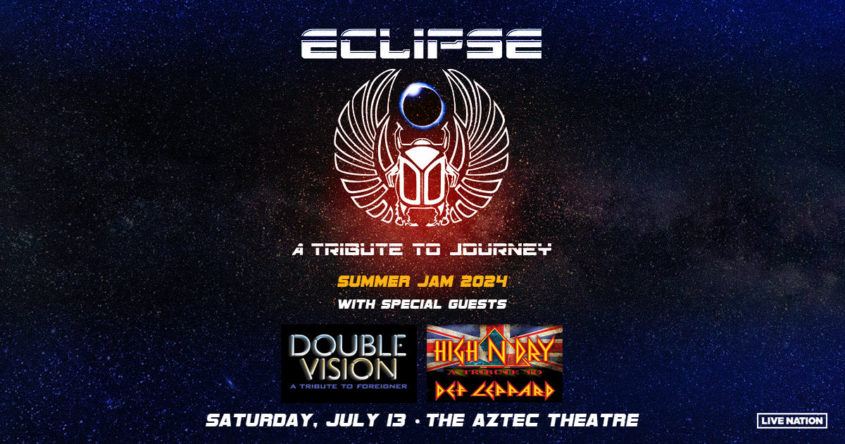 Eclipse - Tribute to Journey, Double Vision HTX, High N' Dry in San