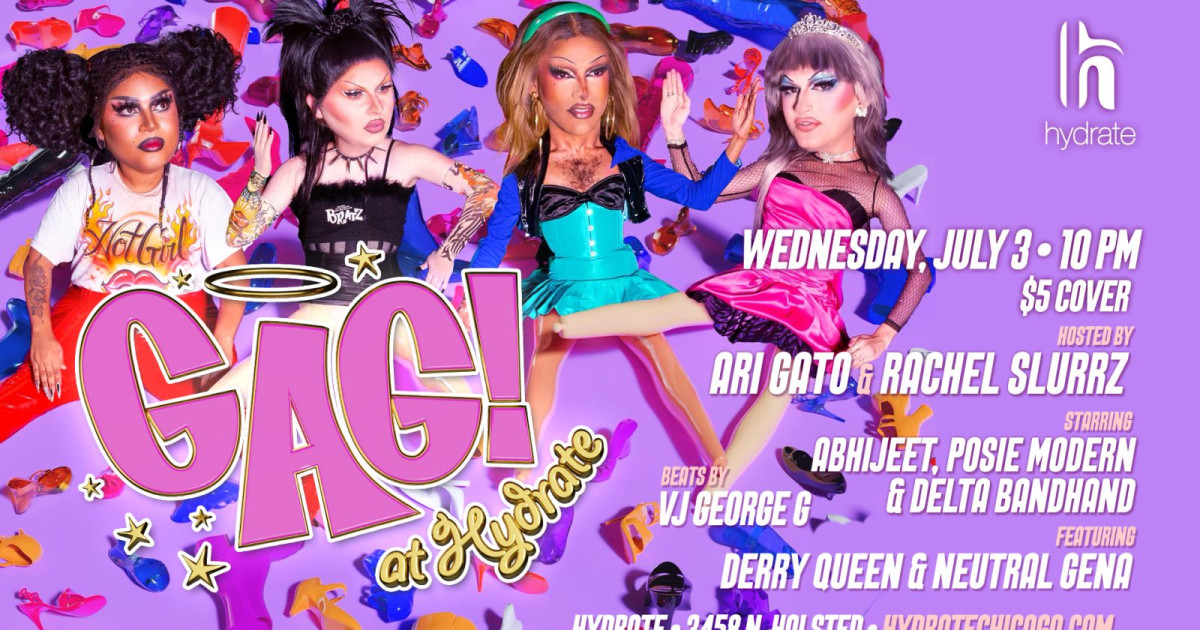 Gag! in Chicago at Hydrate Nightclub