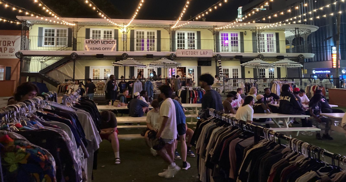 Victory Lap Vintage Night Market in Austin at Victory Lap