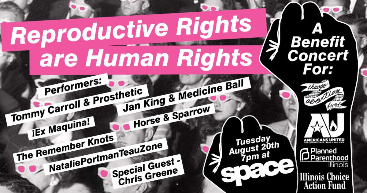 Reproductive Rights Are Human Rights: Benefit Concert in