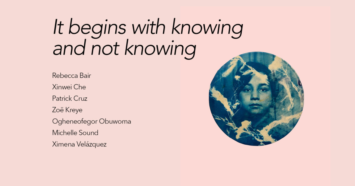 Tour and Opening Reception: It begins with knowing and not