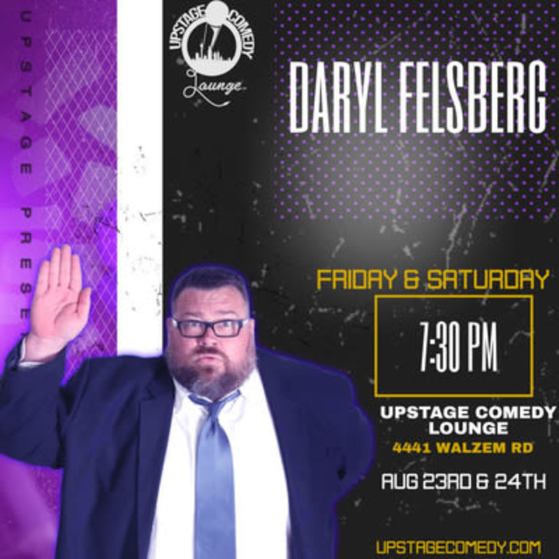 Daryl Felsberg in San Antonio at Upstage Comedy Lounge