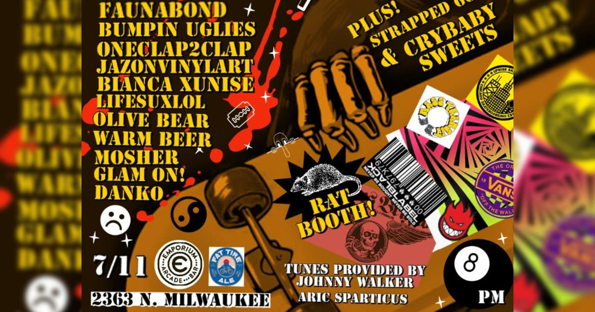 Skate Night Market w/ Johnny Walker in Chicago at Emporium Arcade