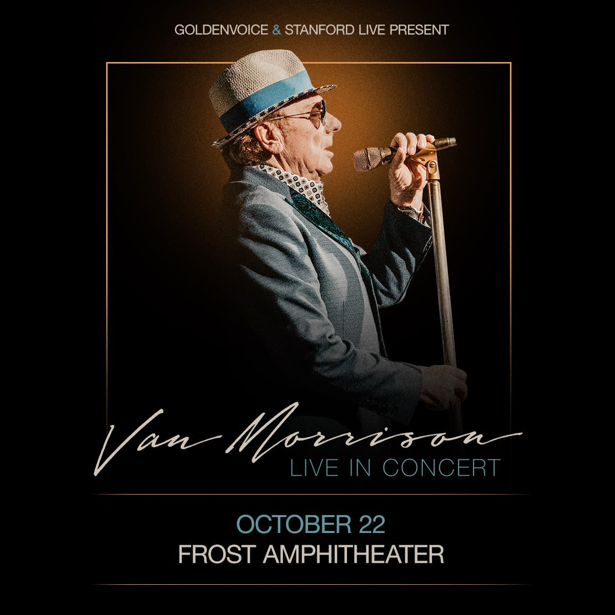 Van Morrison in Stanford at Frost Amphitheater