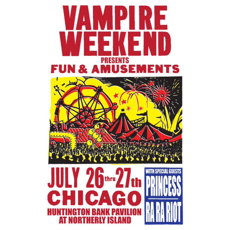 Vampire Weekend - 'Only God Was Above Us' Tour in Chicago at