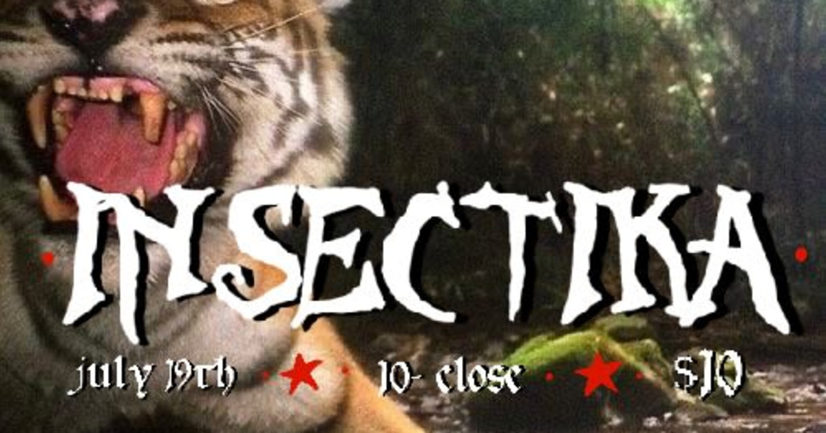 INSECTIKA: DJ BUG : (upstairs) in Portland at The Coffin Club