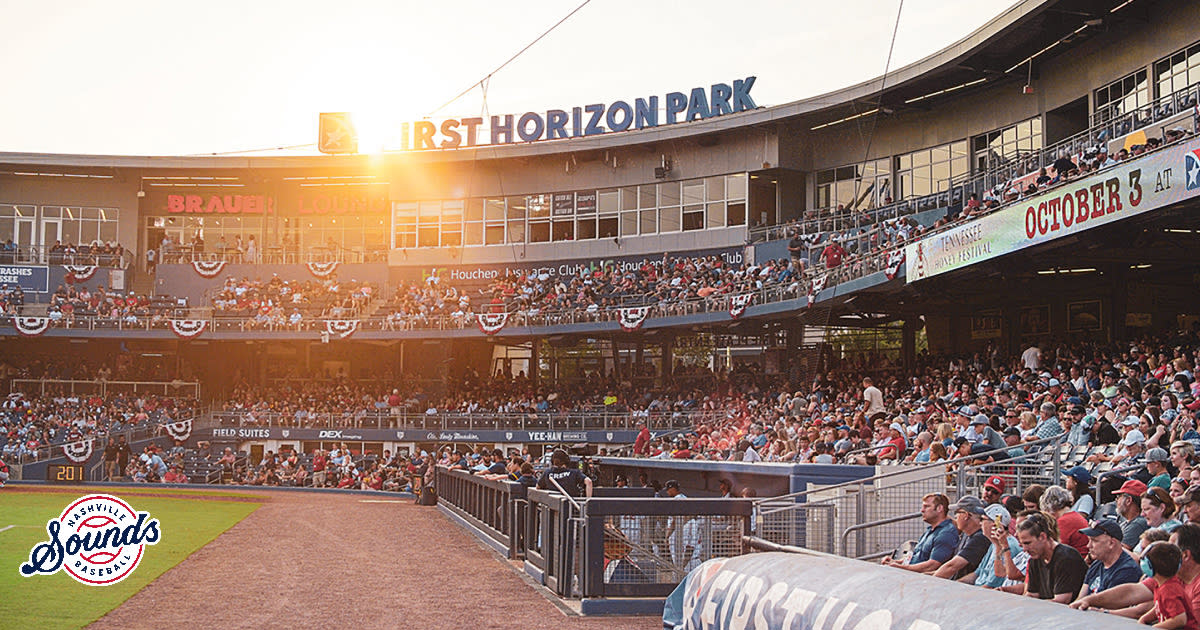 Nashville Sounds Staycation in Nashville at First Horizon Park