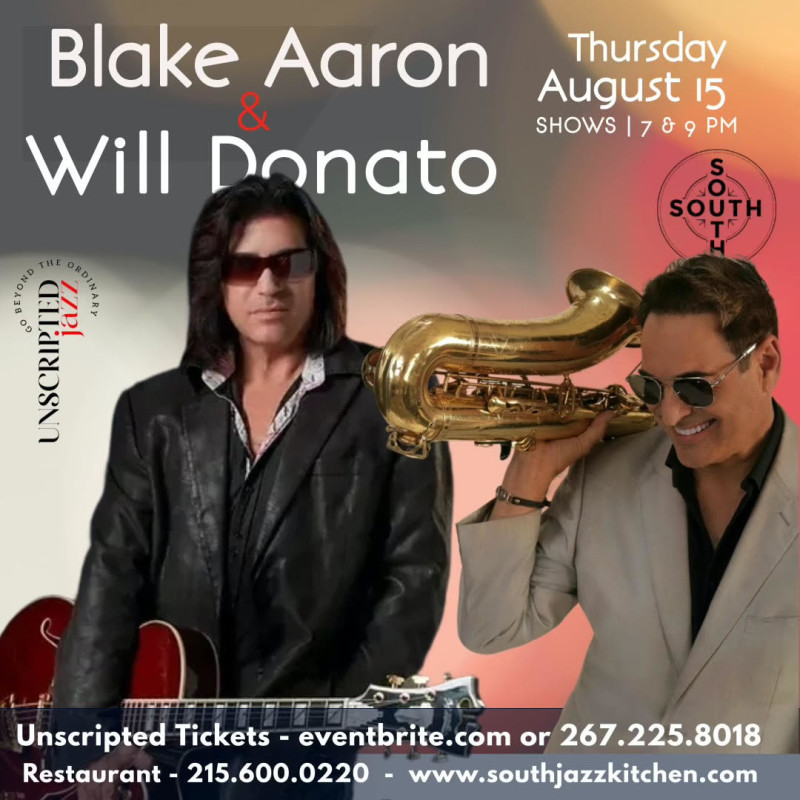 BLAKE AARON & WILL DONATO & the Gerald Veasley Band in