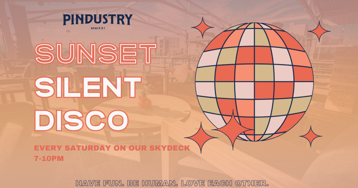 Sunset Silent Disco in Denver at Pindustry