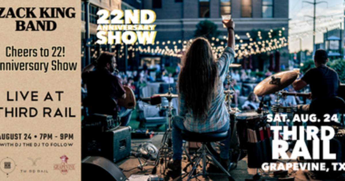 "Cheers to 22!" Zack King Band 22nd Anniversary Show | LIVE in