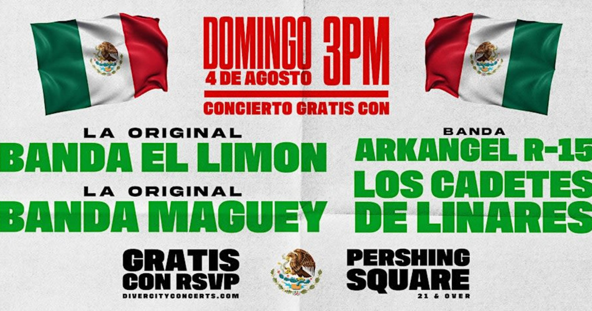 Banda Limon, Banda MaGuey, y Mas! in Los Angeles at Pershing