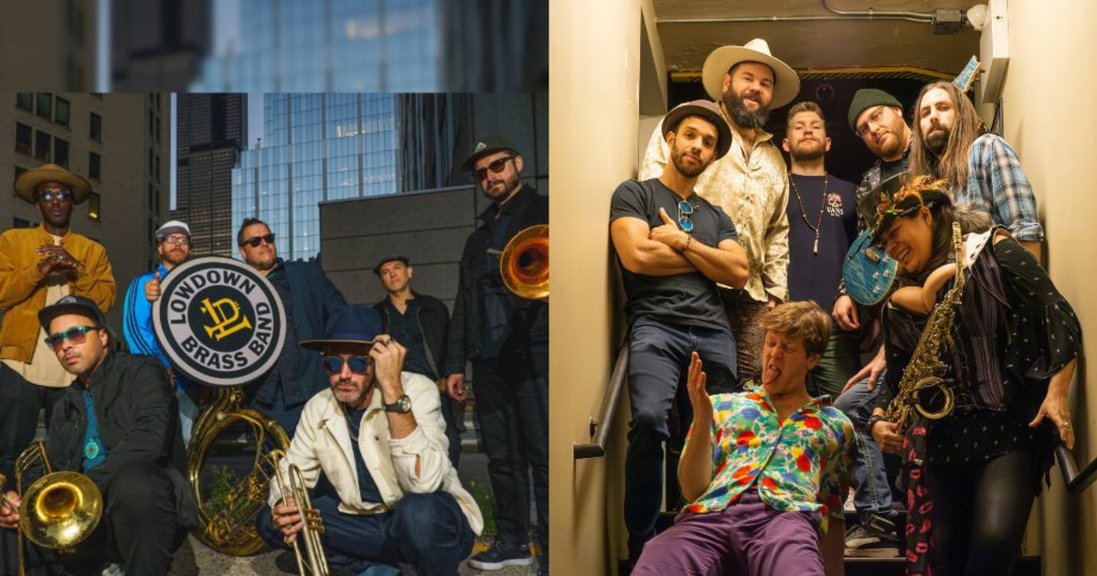 Lowdown Brass Band and Sneezy in Evanston at SPACE