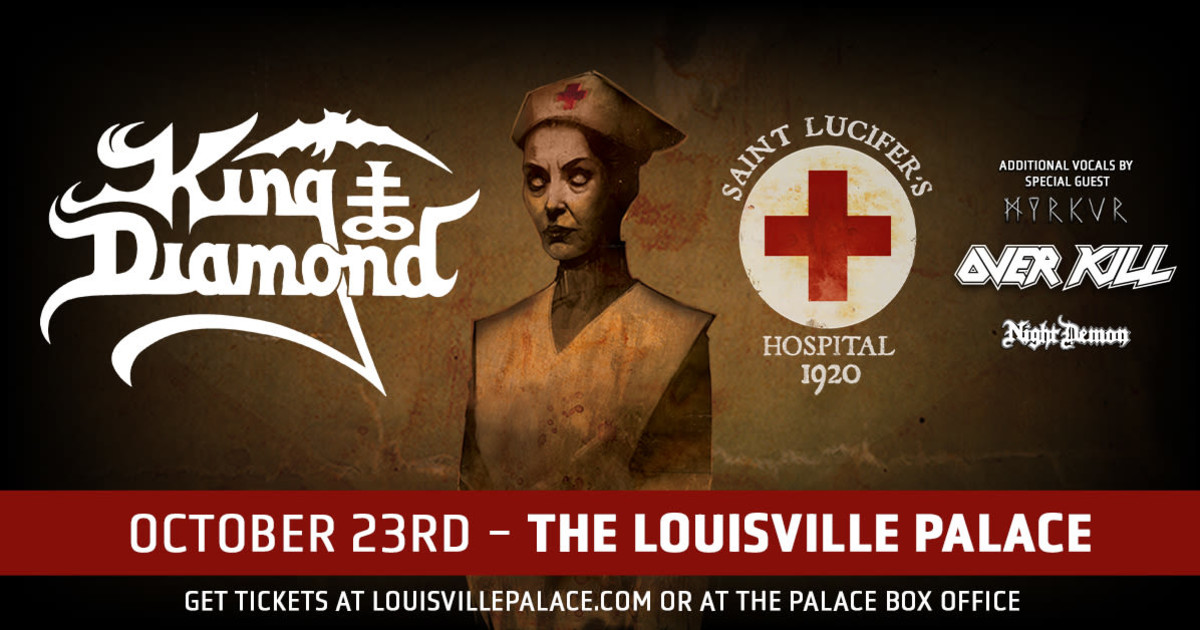 King Diamond The Saint Lucifer's Hospital 1920 in Louisville at