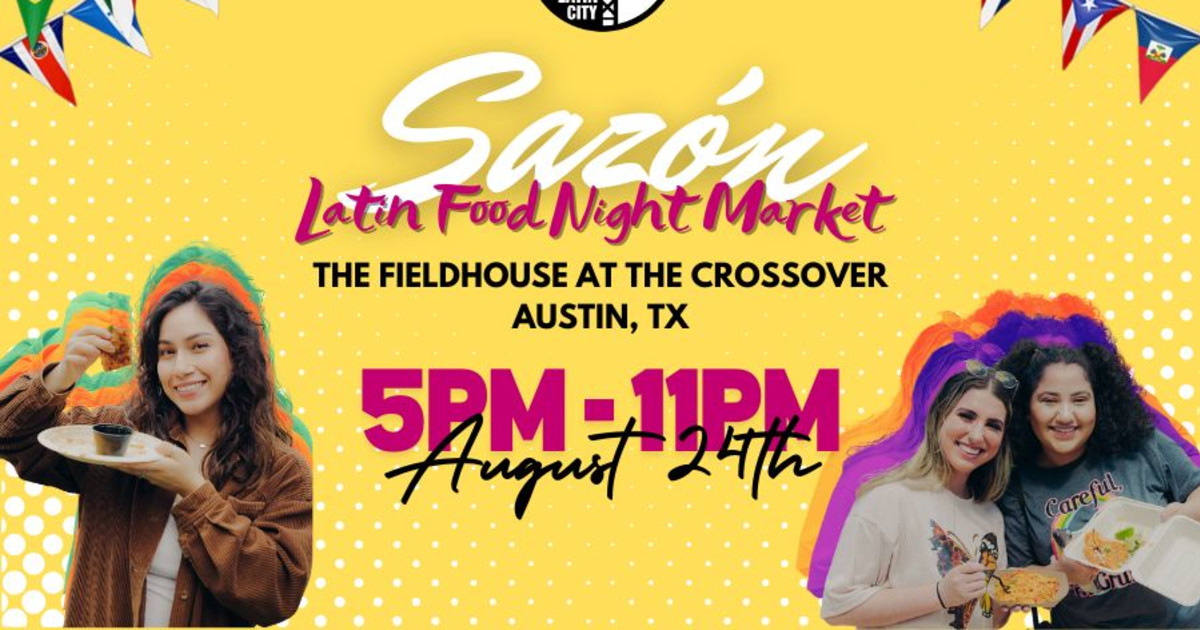 Sazon Latin Food Night Market in Austin in Leander at The