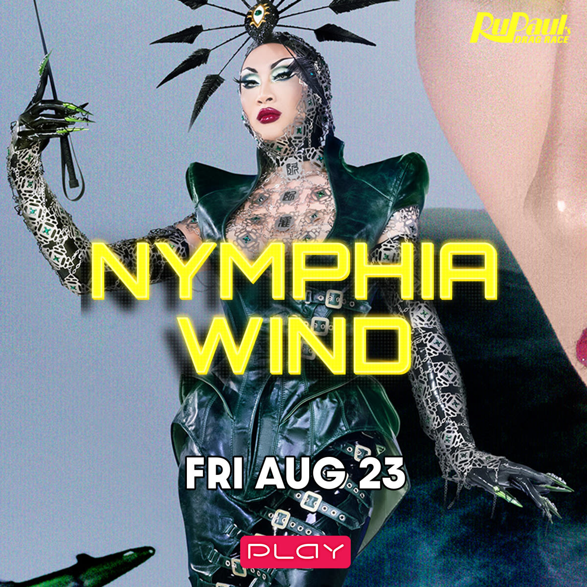 Drag Race: Nymphia Wind in Nashville at Play Dance Bar