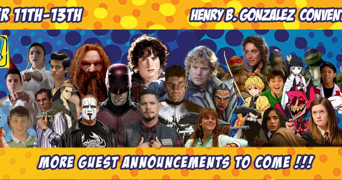 Big Texas Comicon 2024 in (210) 207-8500 at Henry B. Gonzalez