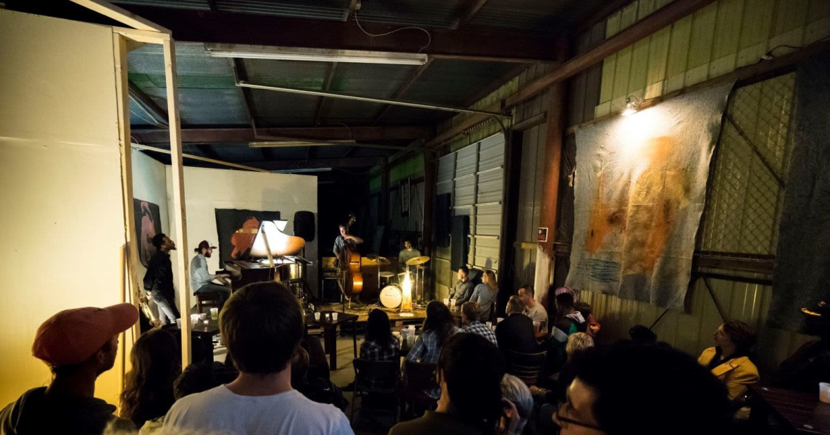 Sarah Sharp Quintet in Austin at Monks Jazz Club