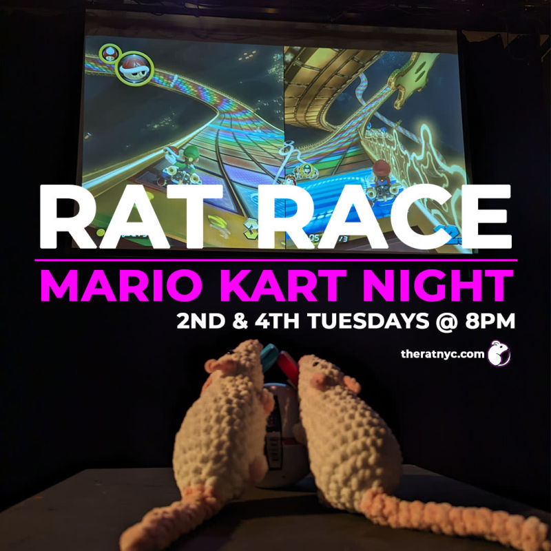 Rat Race: Mario Kart Night in Brooklyn at The Rat NYC