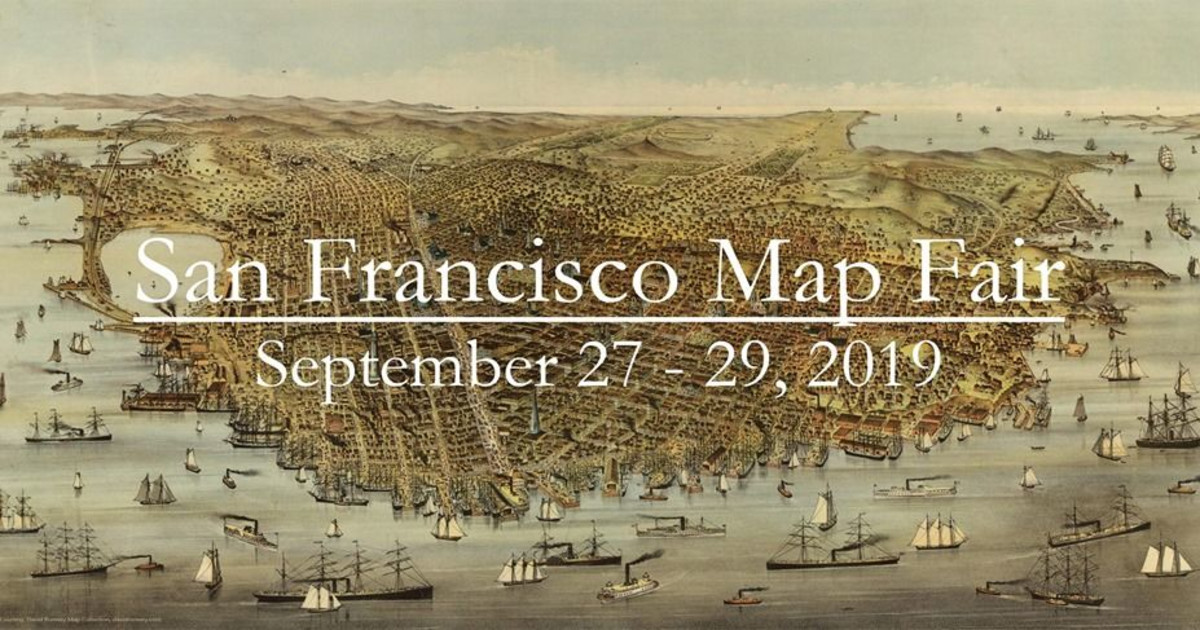 San Francisco Map Fair in San Francisco at Yerba Buena Center for