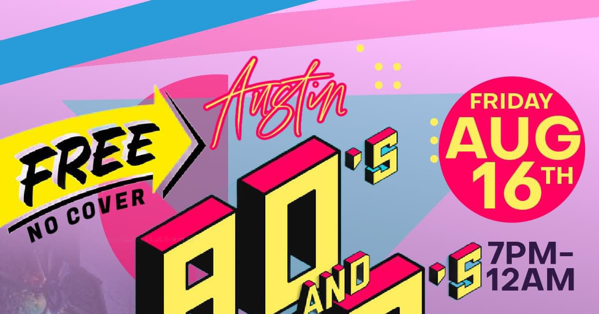 80s/90s Freestyle Night in Austin at BlindSide Tattoo Studio
