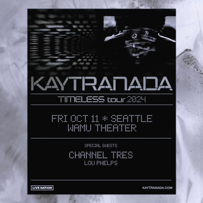 KAYTRANADA - TIMELESS Tour in Seattle at Wamu Theater