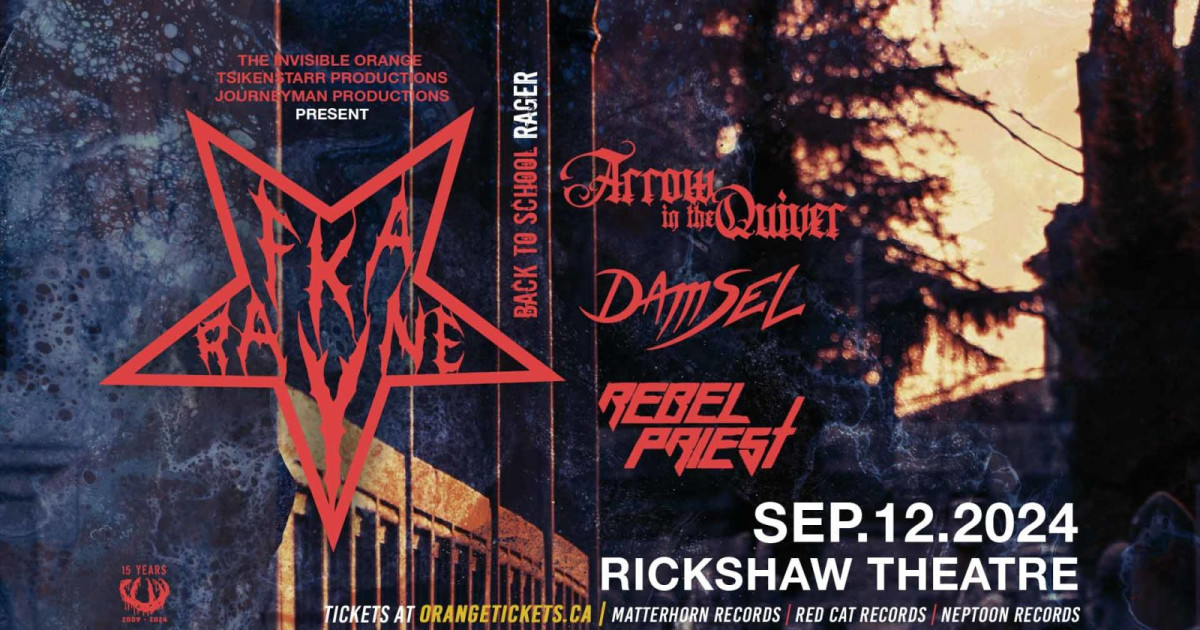"Back To School Rock & Roll Party" with FKA Rayne, Arrow In The