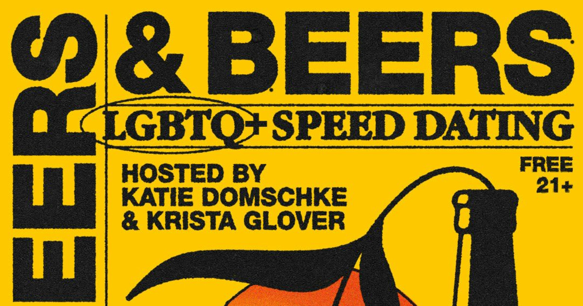 Queers & Beers LGBTQ+ Speed Dating in Nashville at The Blue Room at