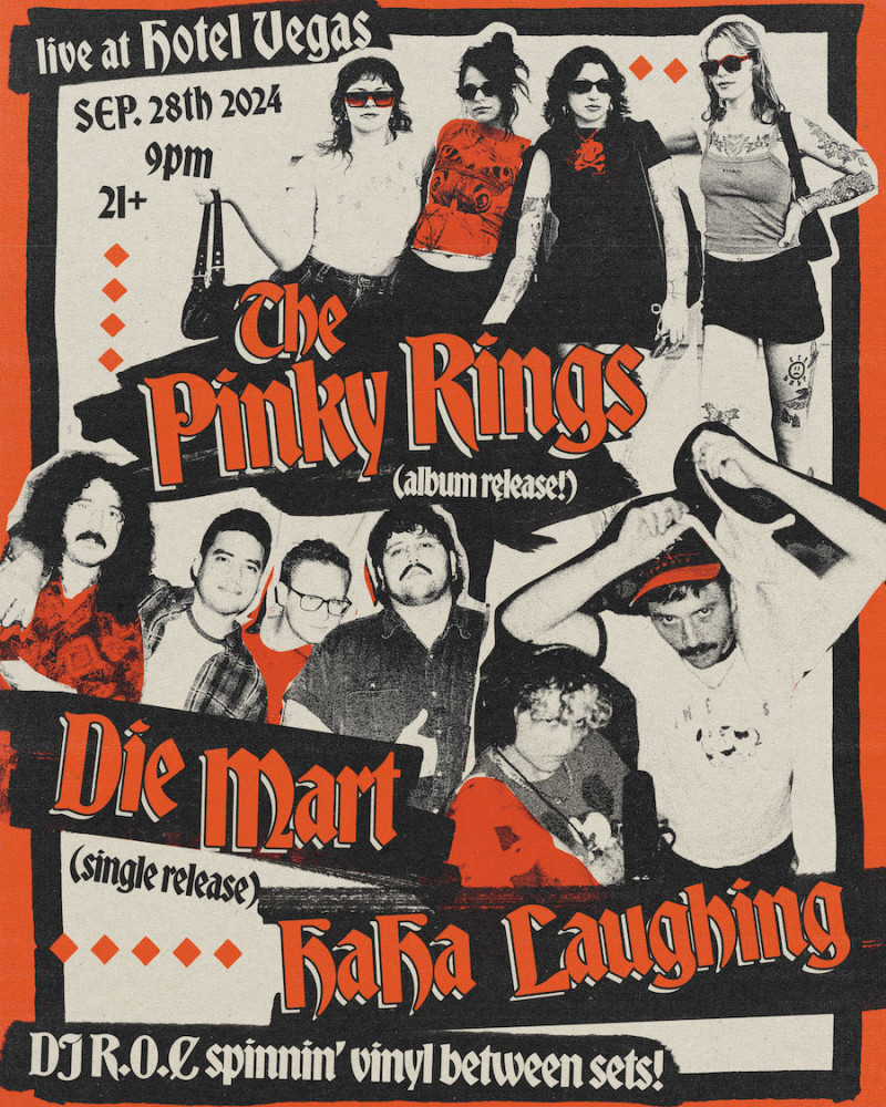 The Pinky Rings (Album Release), Haha Laughing, Die Mart (Single