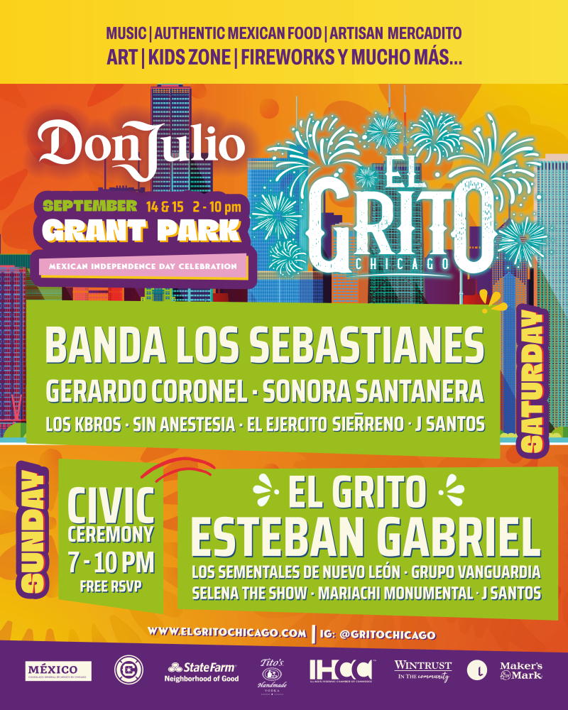 El Grito Chicago - A vibrant 2-day festival celebrating Mexican