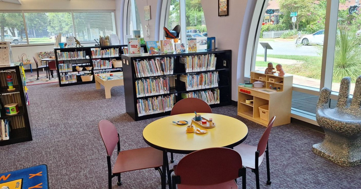 Free Play Fridays in Austin at Austin Public Library Terrazas