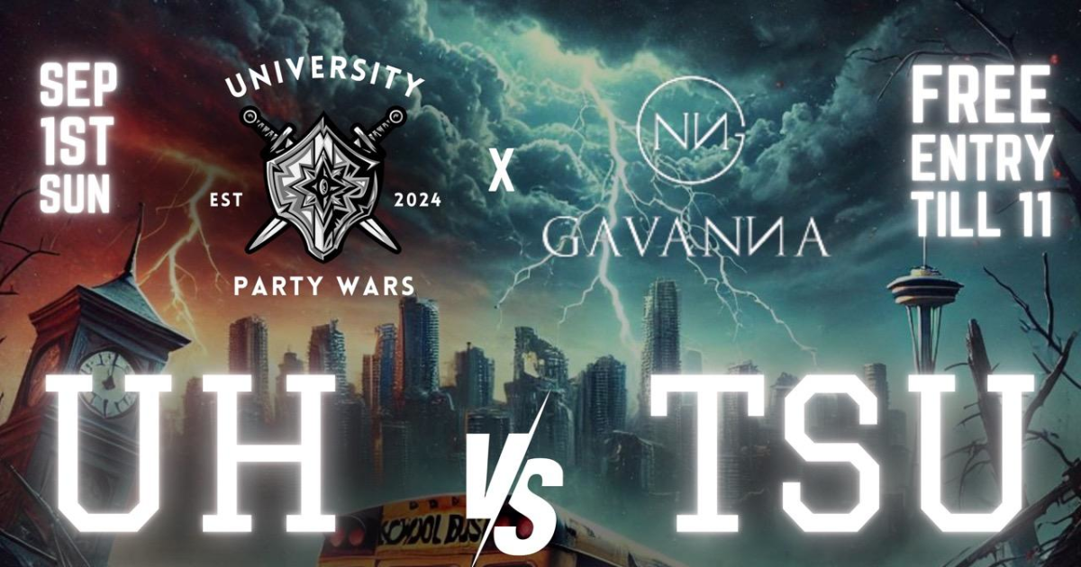 UH vs TSU Party War: Back-to-School Showdown 2024 in Vancouver at