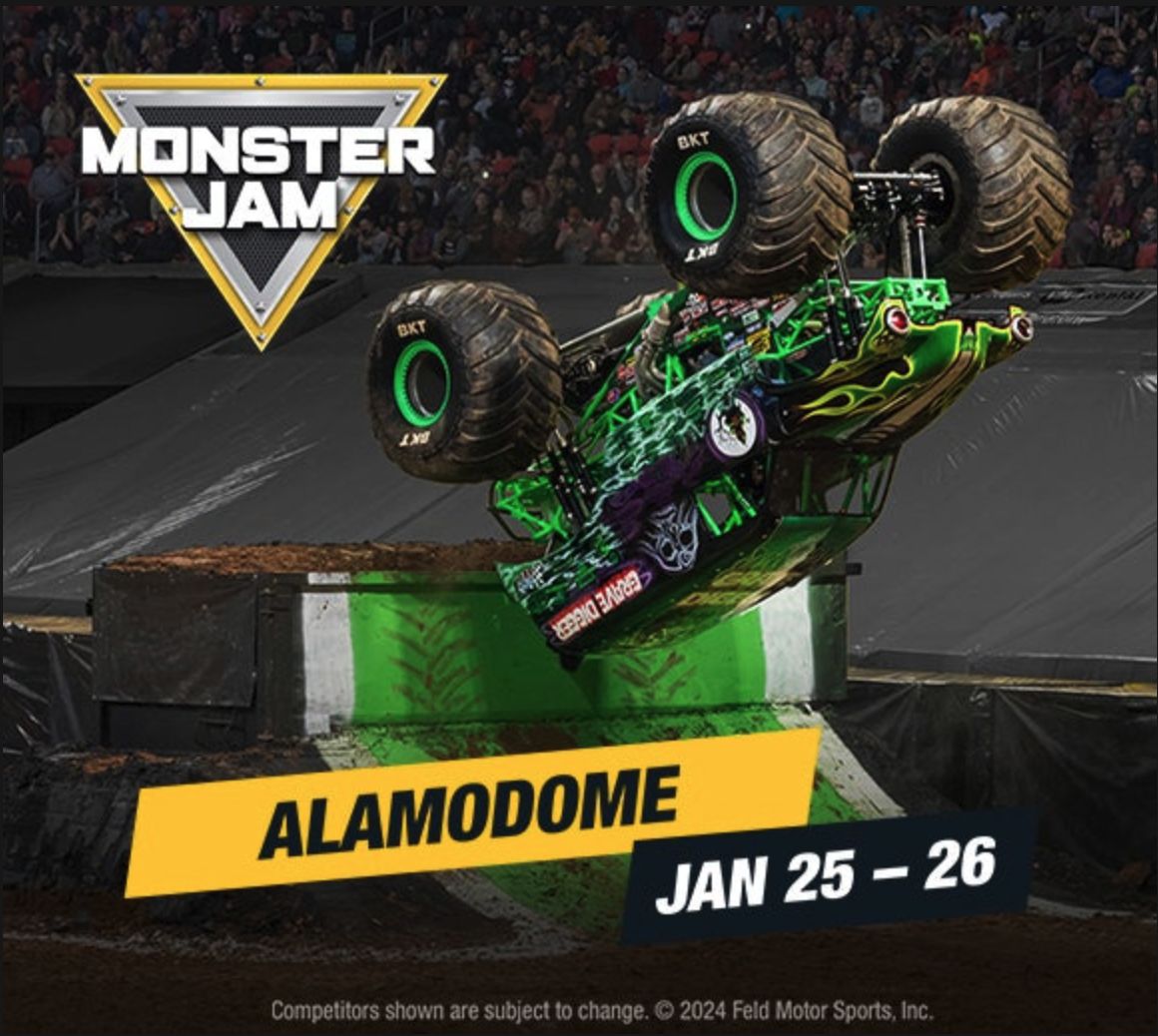 Monster Jam in San Antonio at Alamodome